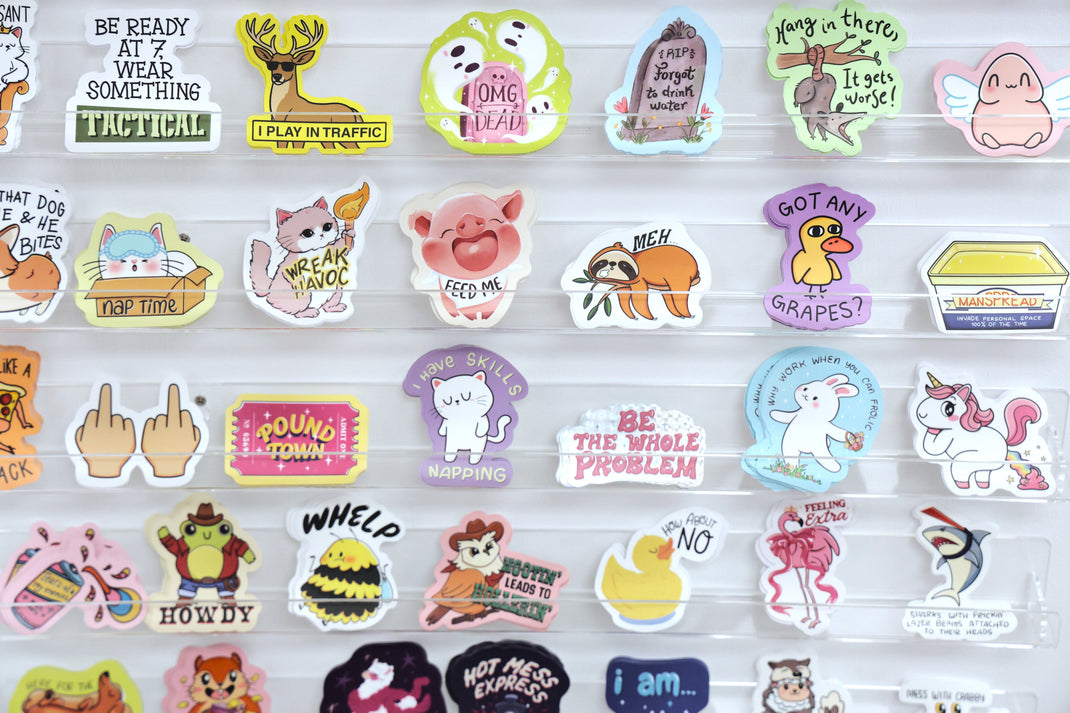 Funny Stickers & Decals - Funny Stickers for Laptops & Water Bottles ...