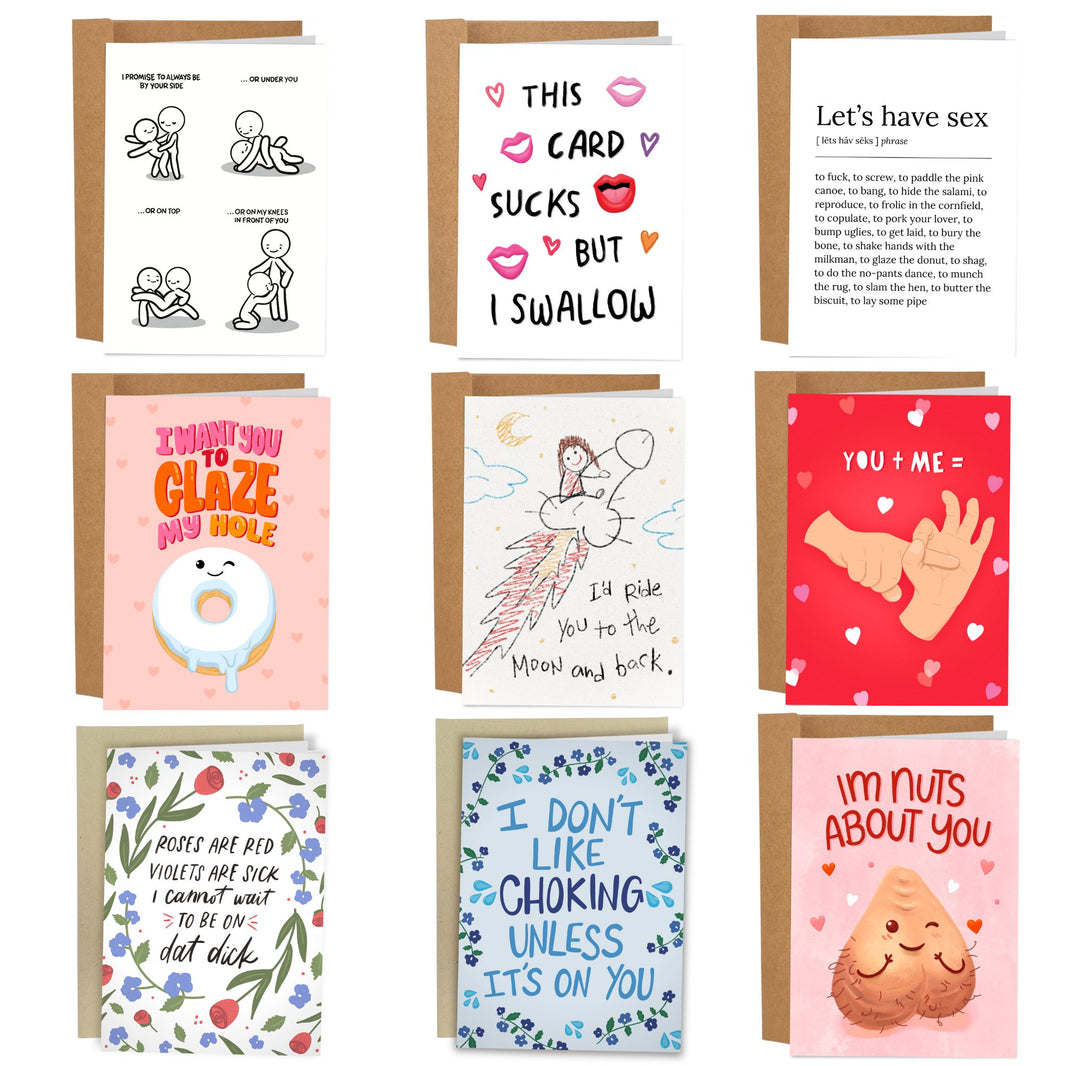 Funny Dirty Valentine's Day Cards For Him - Sleazy Greetings