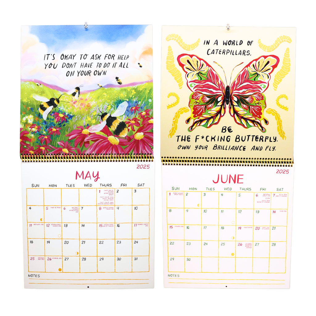 Hey Girl: Slay the Day 2025 Calendar – Sleazy Greetings