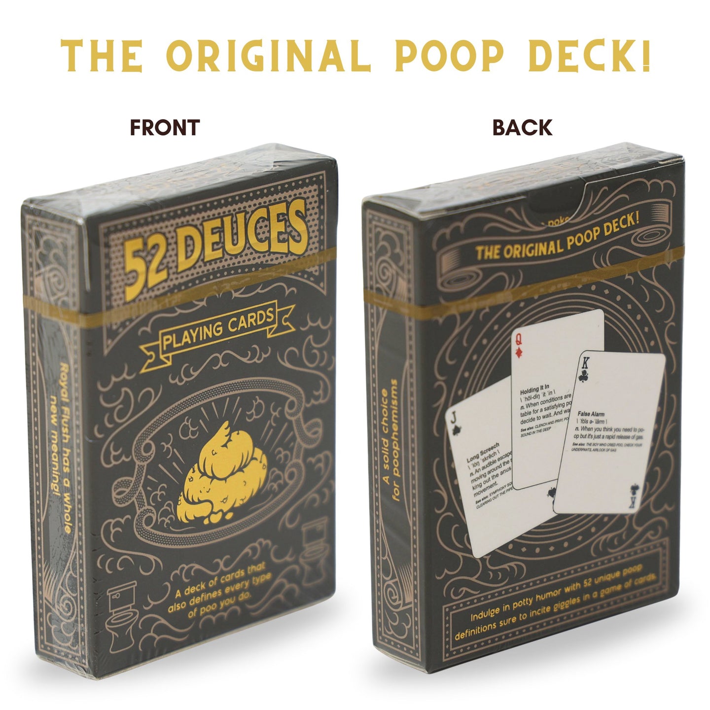 Funny Deck of Cards / 52 Deuces Playing Cards - Sleazy Greetings