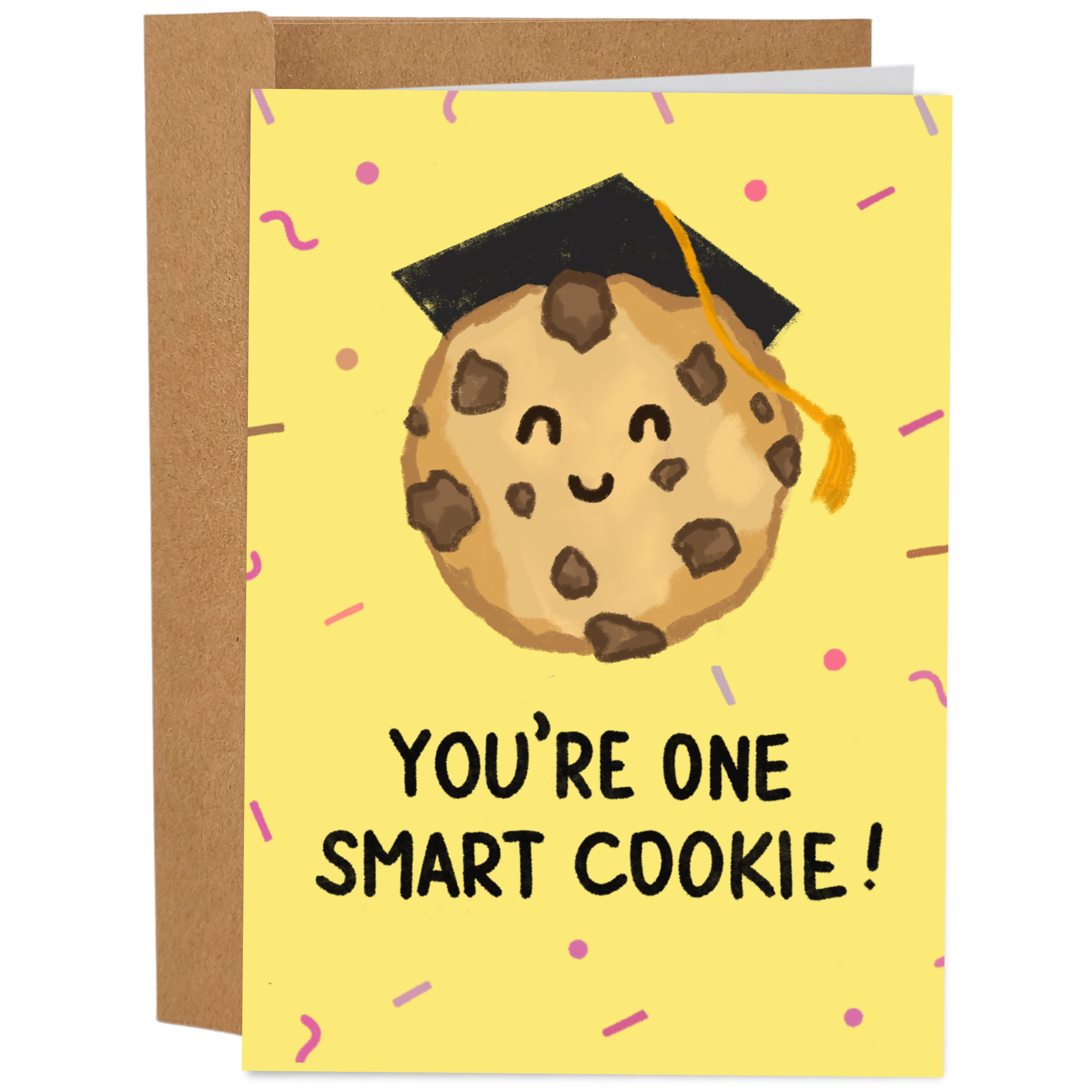 Funny Congratulations Card / You're One Smart Cookie! - Sleazy Greetings