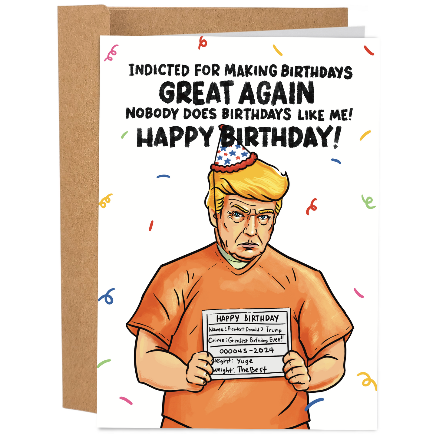 Funny Birthday Card / Birthdays Great Again - Sleazy Greetings