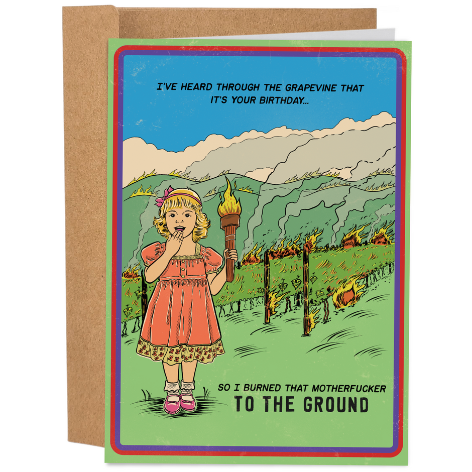 Offensive & Rude Birthday Cards For Men Or Women - Sleazy Greetings