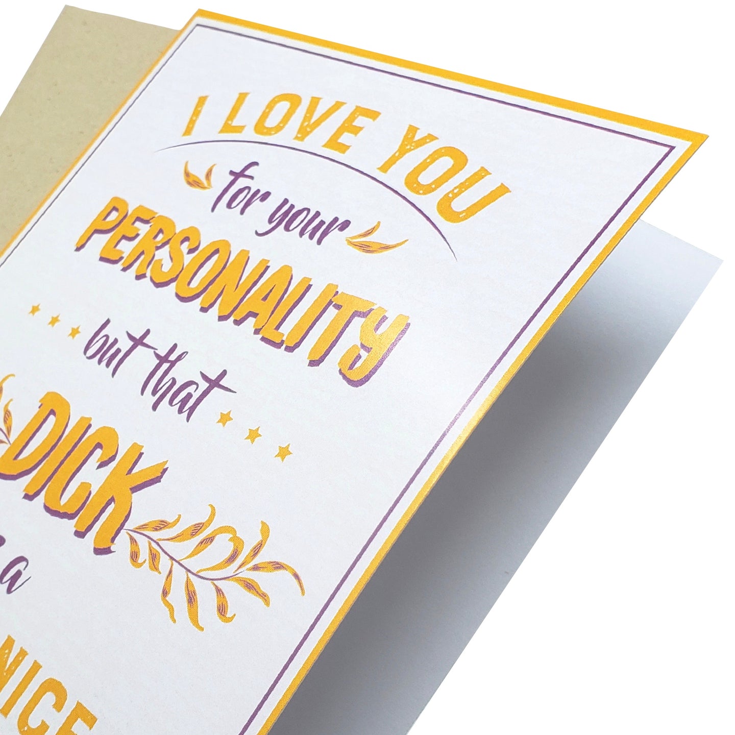 Dirty Valentine's Day Card / Really Nice Bonus Card - Sleazy Greetings